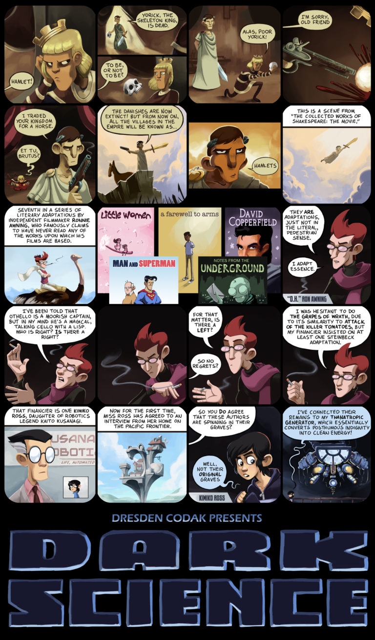 Dark Science #01 - The Collected Works of Shakespeare: the Movie ...