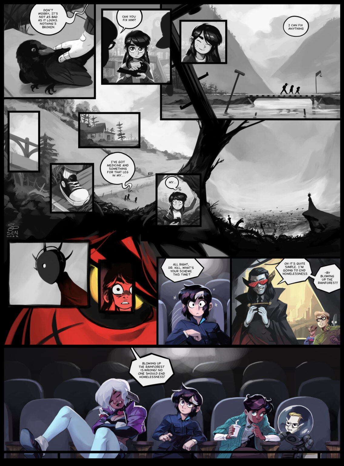 Dark Science #122 - Dr. Kill - Dresden Codak