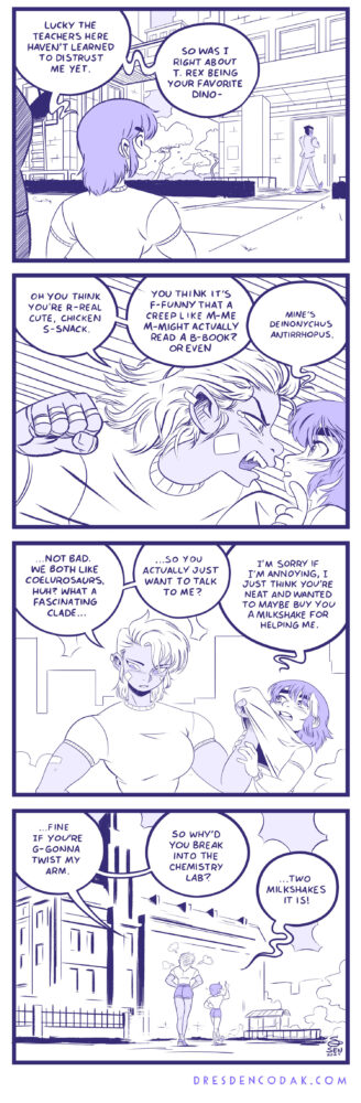 DC Minis #06 – Dark Science High School (Part 2) - Dresden Codak